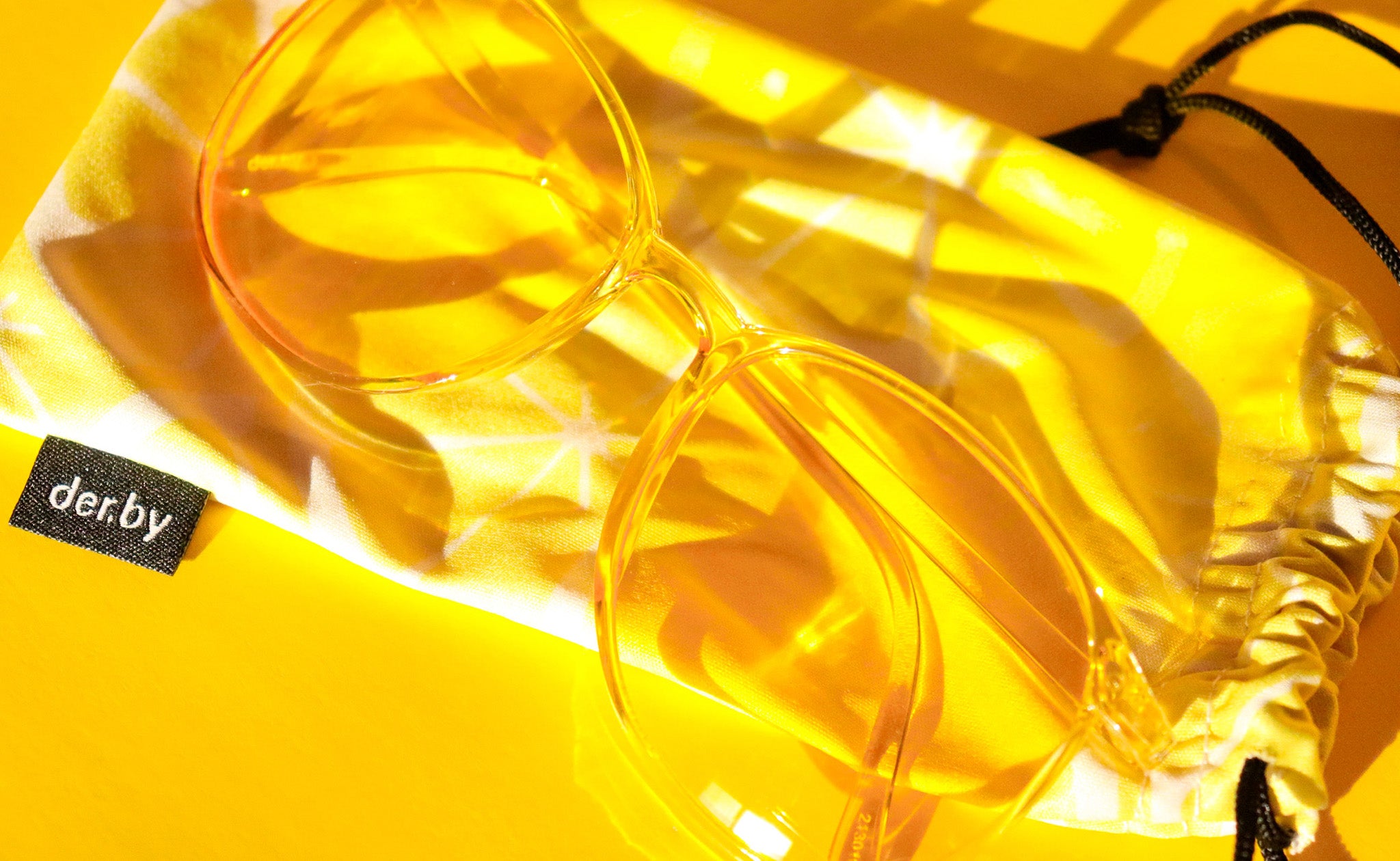 Derby Mood Glasses - LEMON YELLOW | Pigeon's Roller Skate Shop