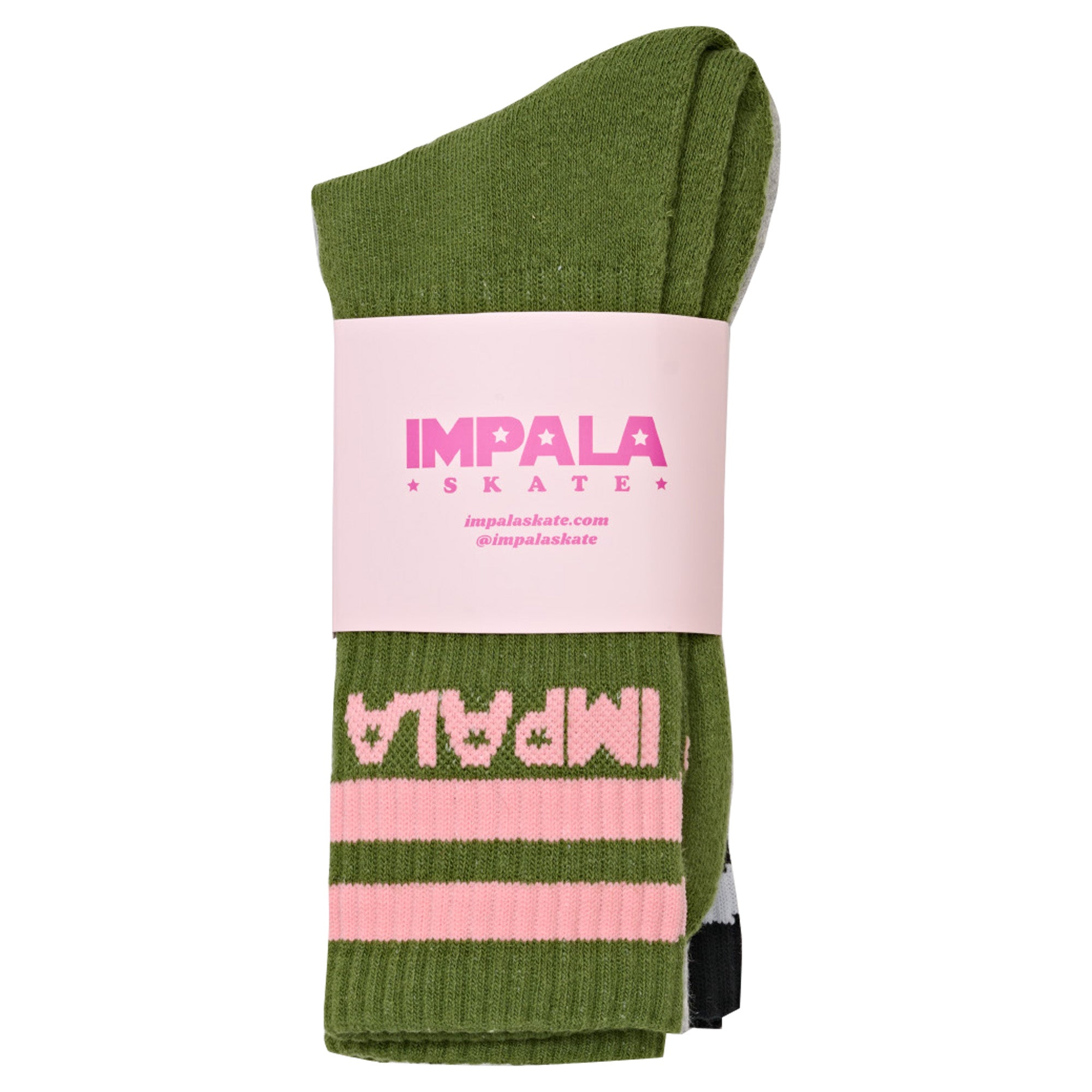 Impala Skate Socks 3pk - CAMO | Pigeon's Roller Skate Shop