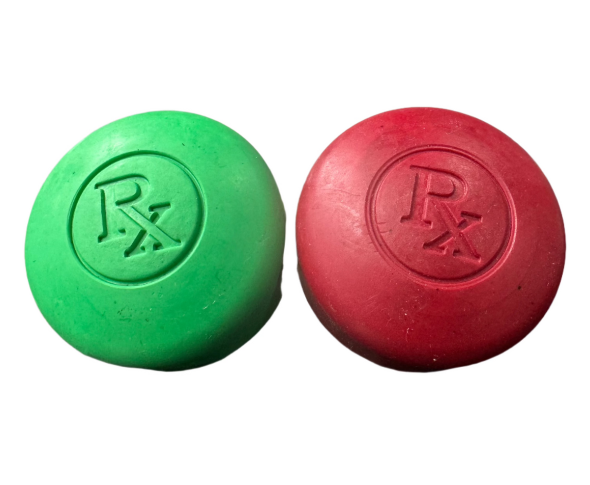 Mismatch RX Toe Stops - Adjustable - *BLEM* | Pigeon's Roller Skate Shop