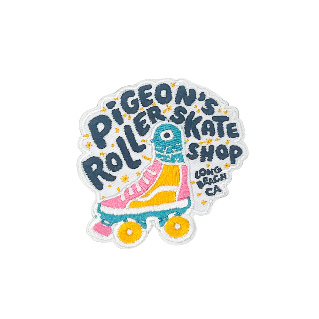 Embroidered Pigeon Sticker Patch