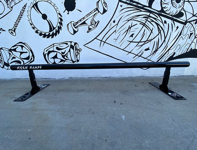 Keen Ramps Adjustable Round Rail (6' Long) | Pigeon's Roller Skate Shop