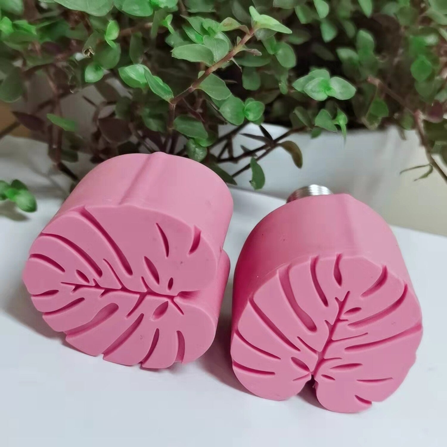 Monstera Toe Stop - PINK | Pigeon's Roller Skate Shop