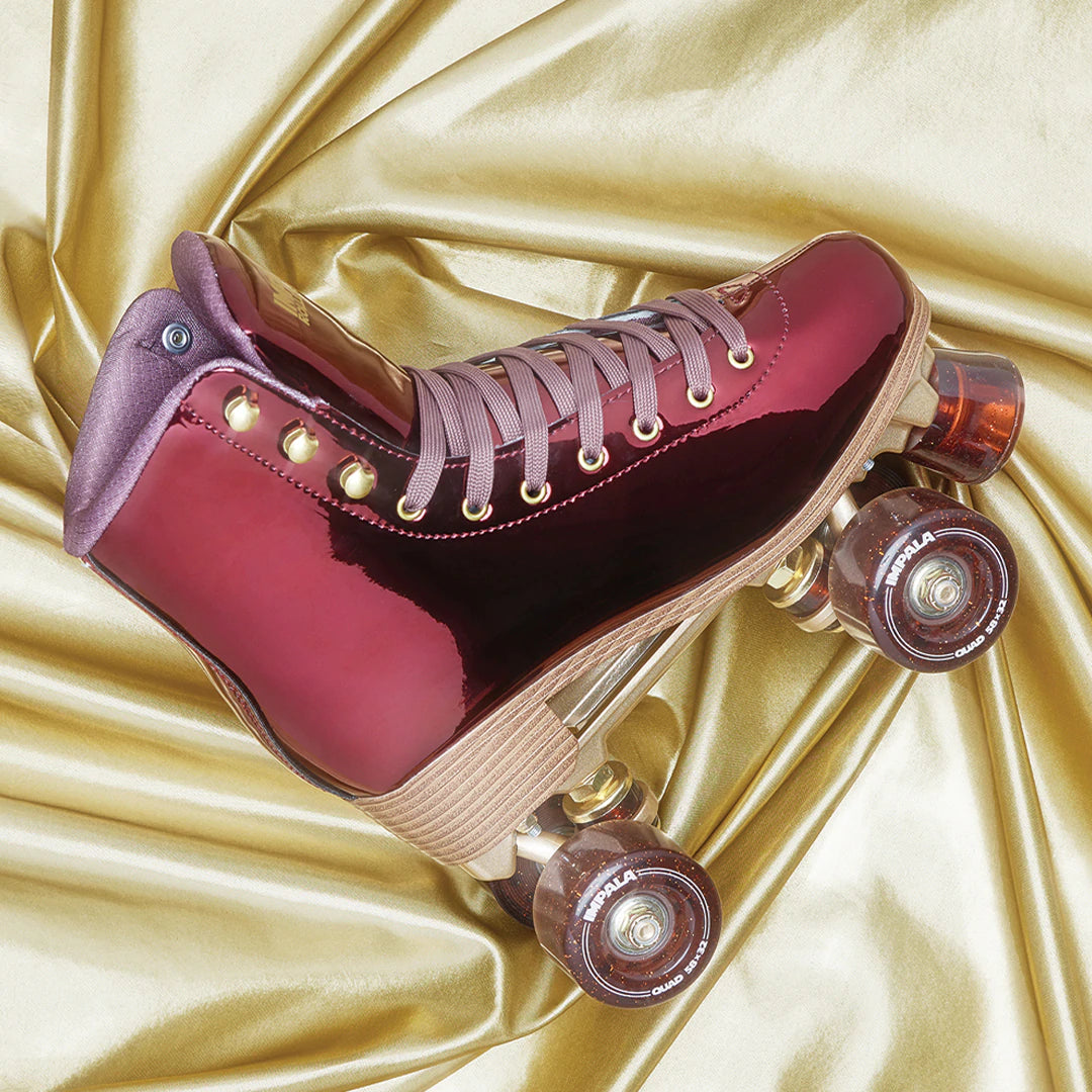 Impala Roller Skates - PLUM Size W5 & W6 | Pigeon's Roller Skate Shop