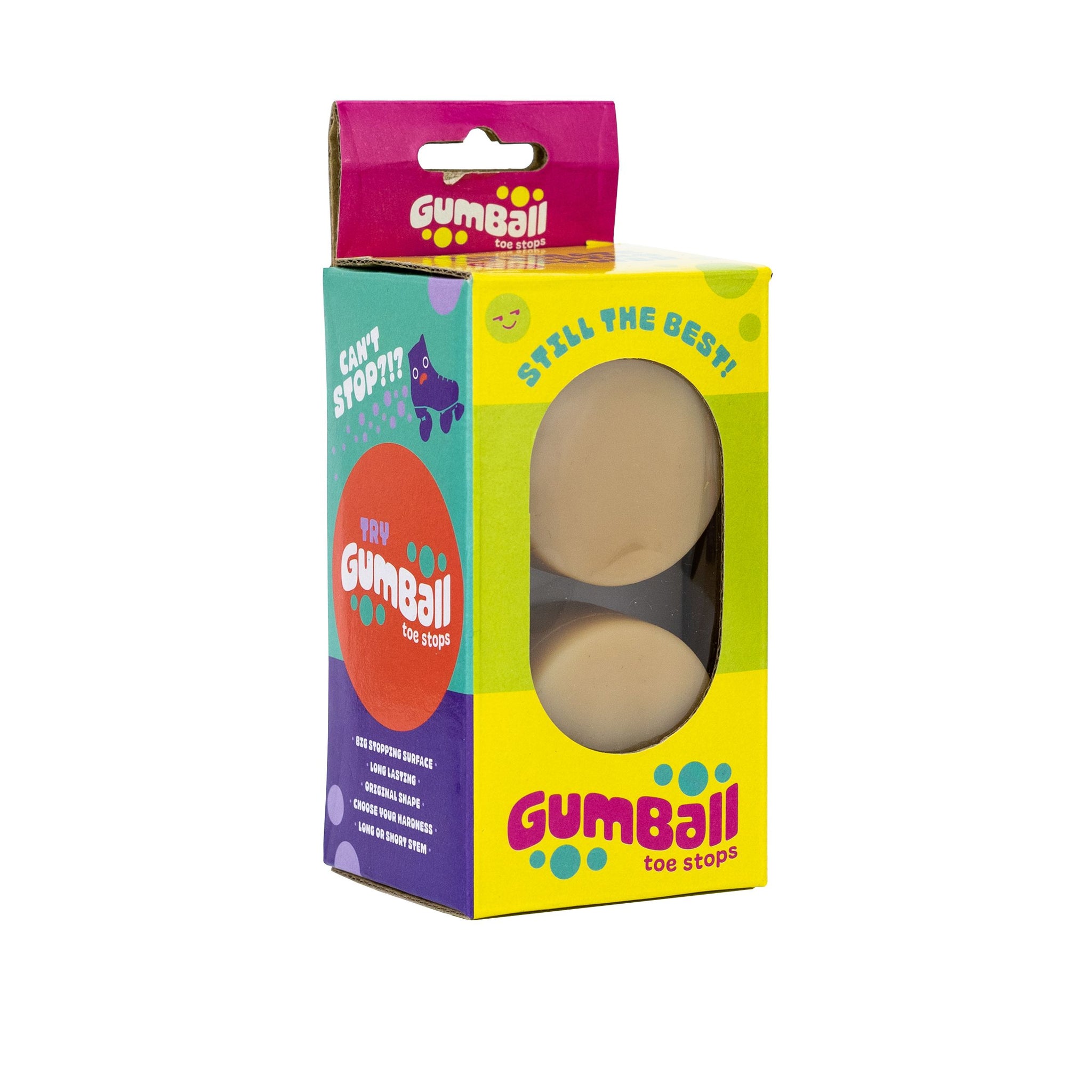 Gumball *Color* Toe Stops | Pigeon's Roller Skate Shop