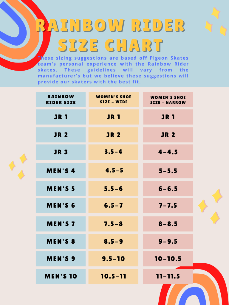 Moxi Rainbow Rider - PINK | Pigeon's Roller Skate Shop